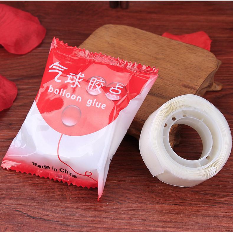 Balloon Glue Dot 100 PCS (1 Roll) Double Sided Dots of Glue Craft ...