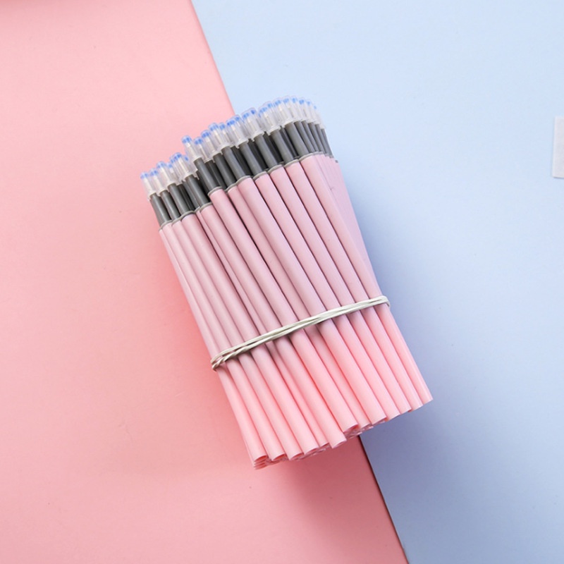 Push Type Signature Gel Pen Simple Press Pen Comfortable Grip Smooth ...