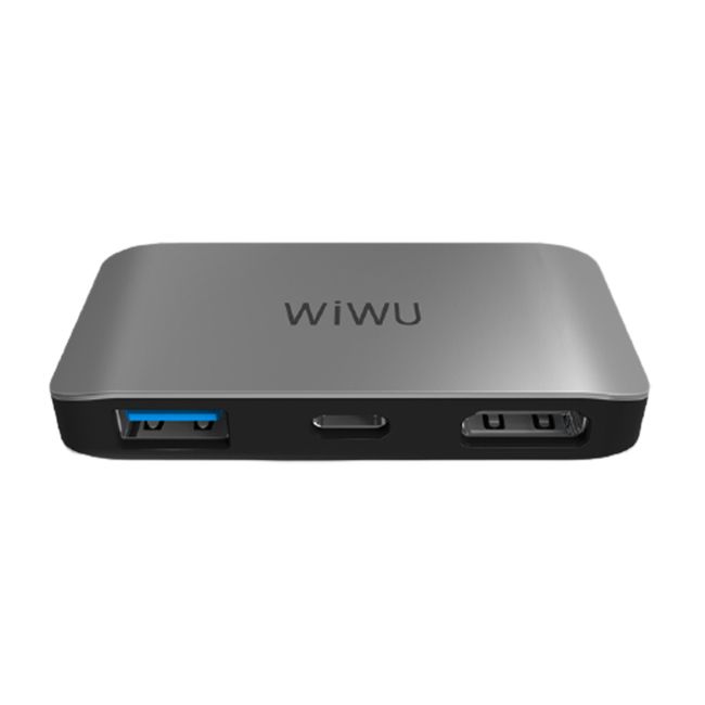 WiWU Alpha C2H 3-in-1 Type-C Hub Adapter | Daraz.lk