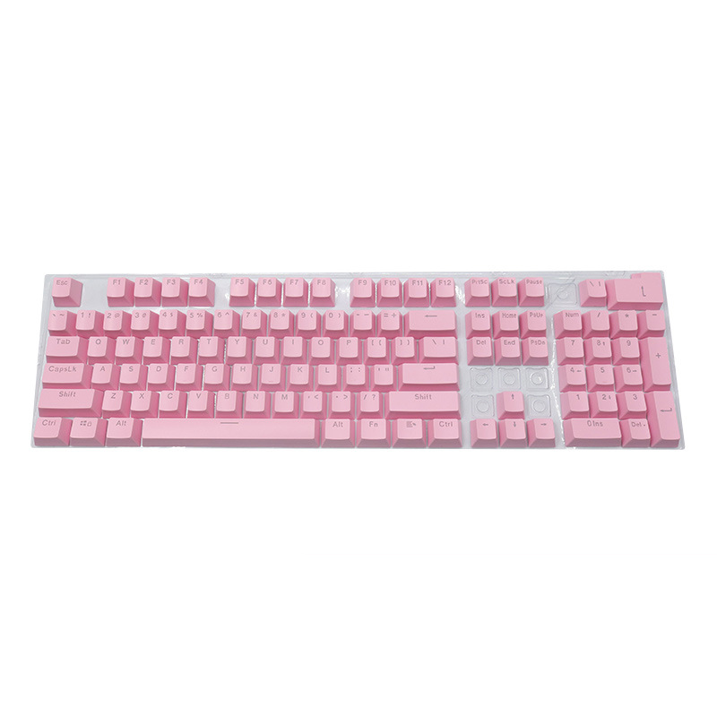 104 Pcs DIY Mechanical Keyboard Keycaps Set OEM Backlit Single Color ...