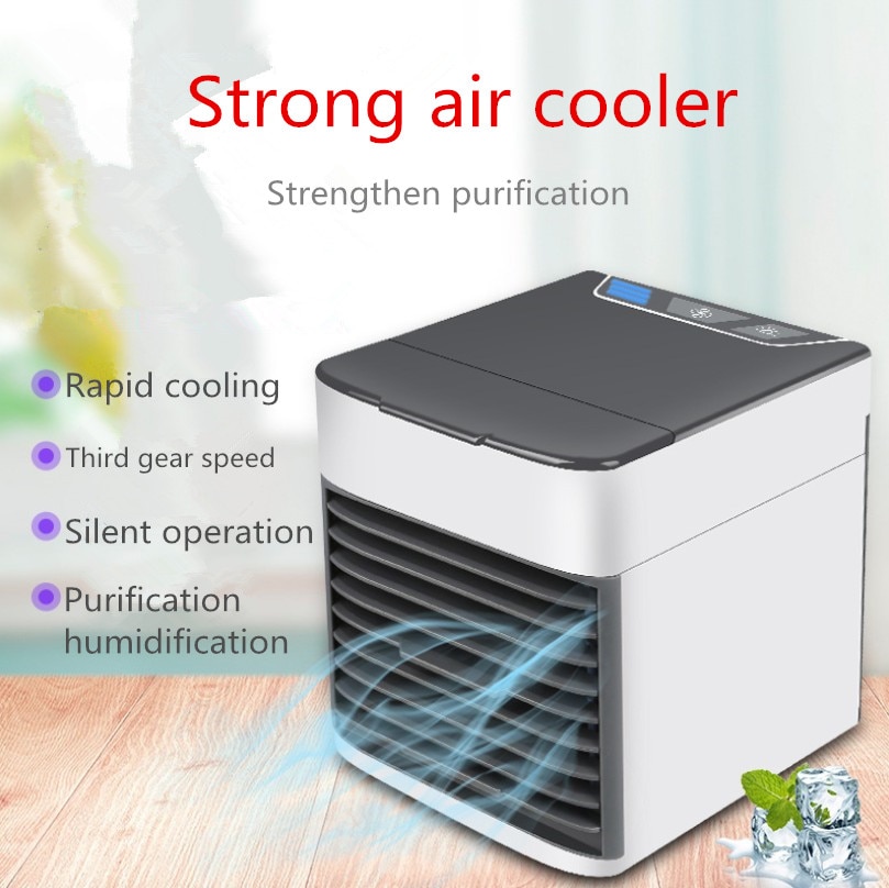 Portable Mini Air Conditioner Fan Personal Space Air Cooler The Quick ...