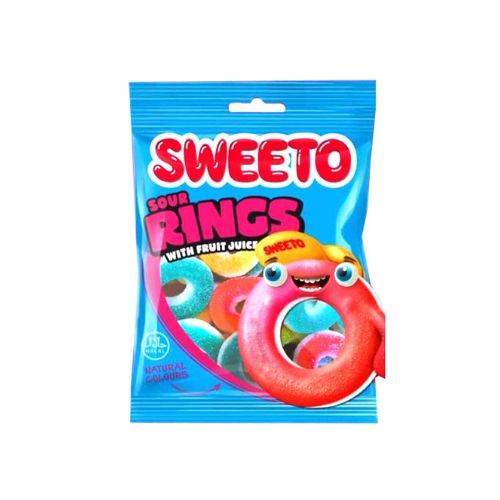 Sweeto Cherry with Fruit Juice 80g Gummy Bear Sour Candy Super Kids ...