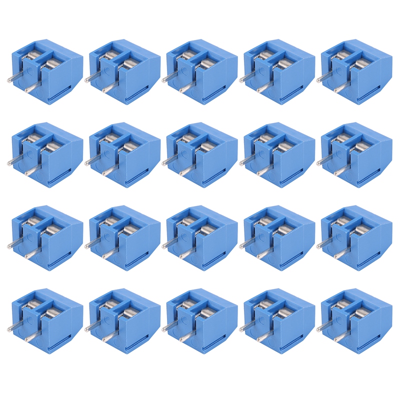 2-Pin Screw Terminal Block Connector 5.08mm Pitch Panel PCB | Daraz.lk