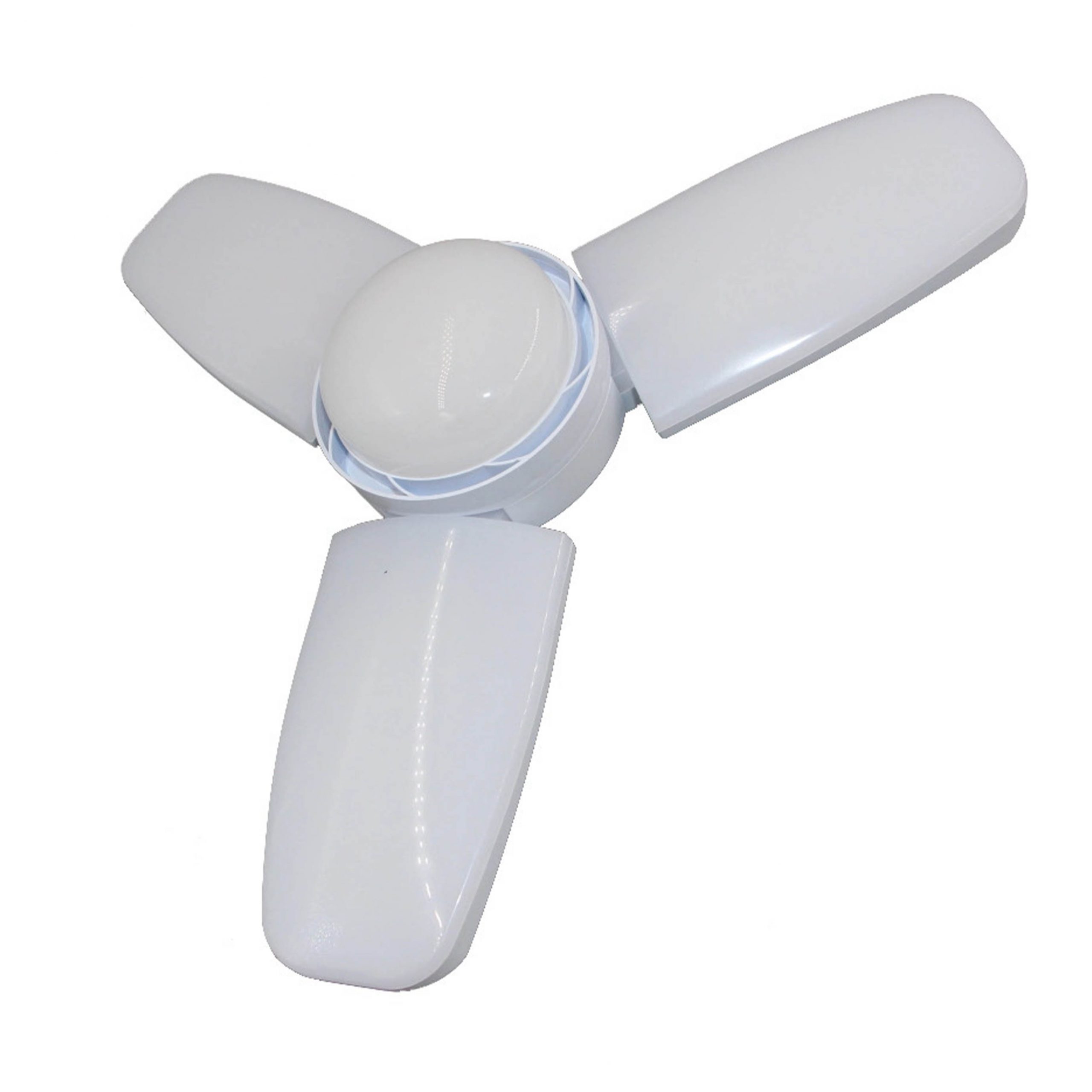 LED Bulb 3 in 1 Fan Blade Lamp Foldable Light B22 Timing 26W Ceiling ...