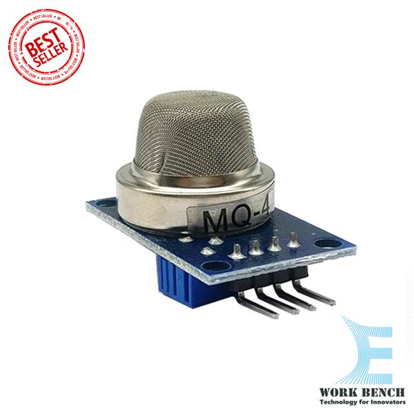 MQ-4 LPG Alco Methane Hydrogen Smoke Gas Detector Sensor Module For ...