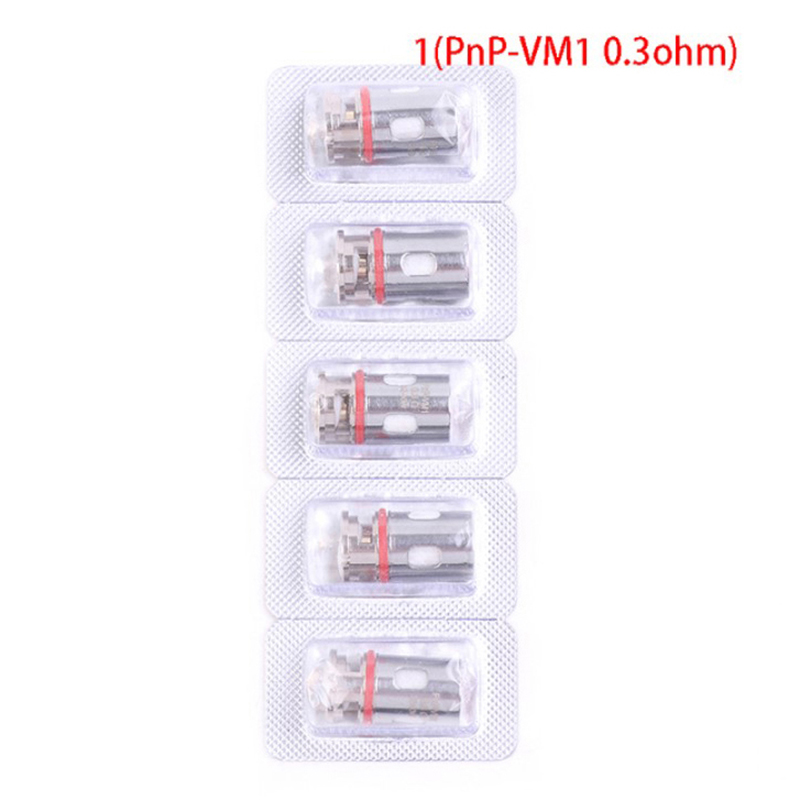 5pcs PnP Evaporator Replacement Coil VM1 0.3ohm VM5 0.2ohm /VM6 0.15ohm ...