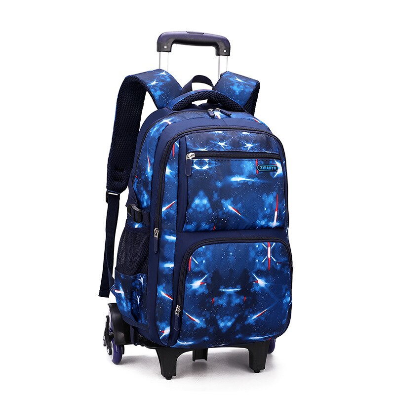 School Bag With Wheels School Rolling Backpack Wheeled Bag Students ...