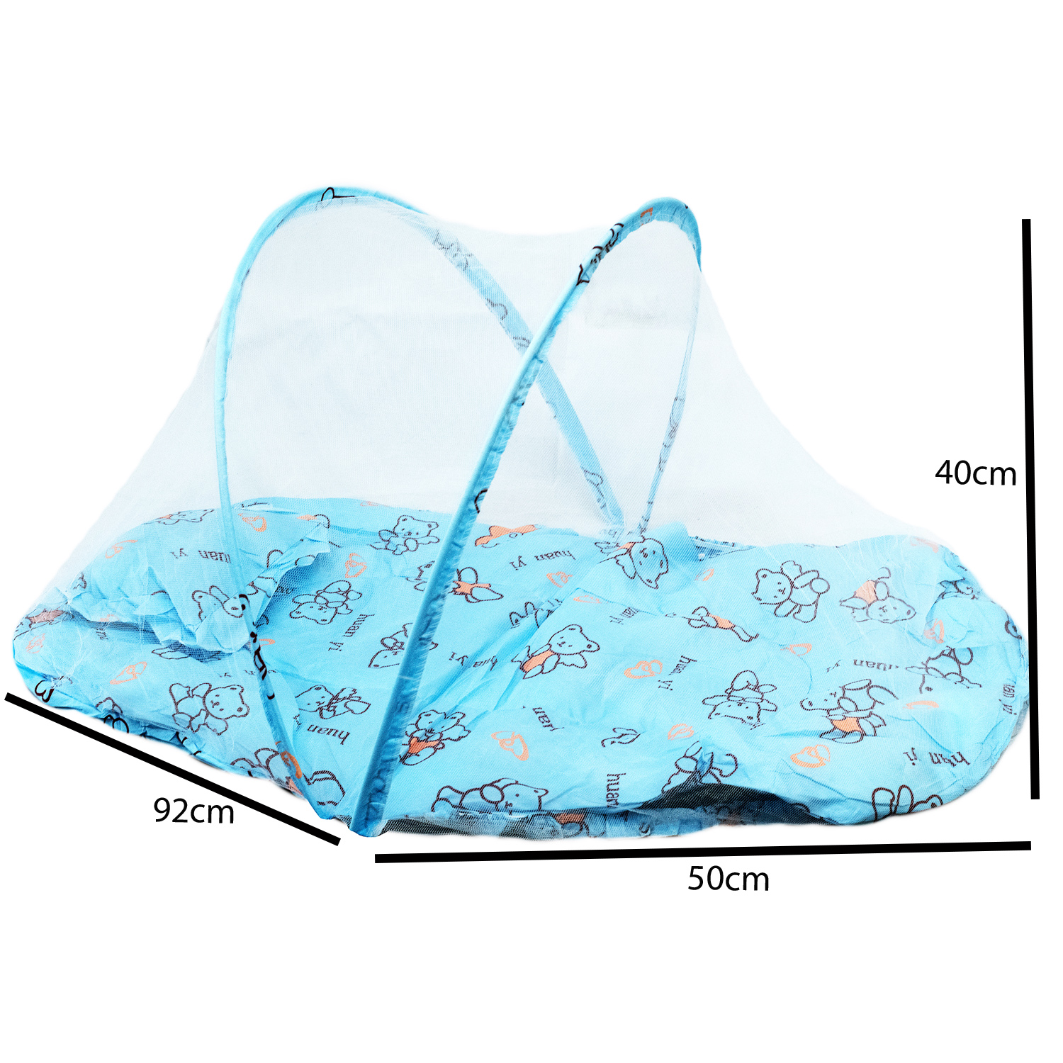 Mosquito Protected Baby Sleeping Bed Set - Multicolor | Daraz.lk