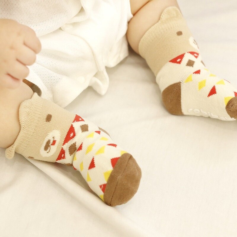 Cute 3D Cartoon Animal Baby Socks Infant Children Anti-slip Floor Socks ...