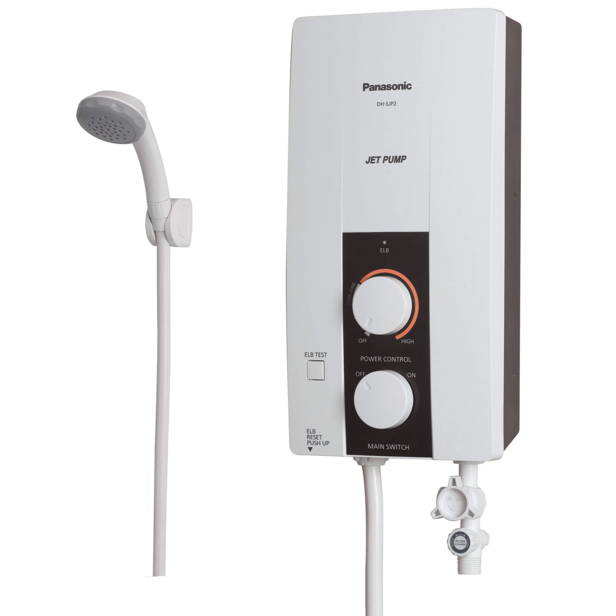 Panasonic Home Shower With Pump 3.6kw - 3JP2WK-S | Daraz.lk
