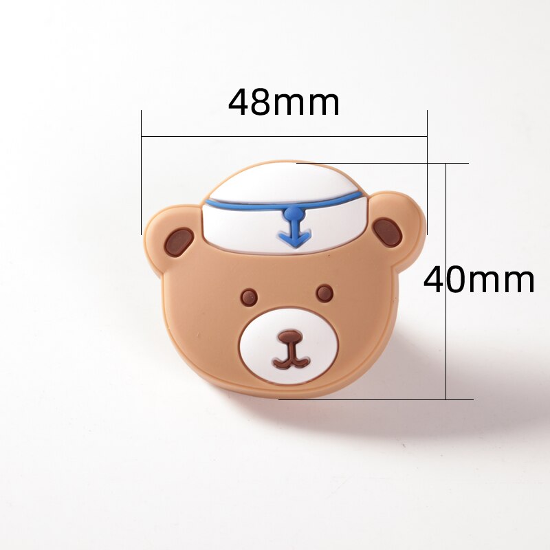 1PCS Rubber Cabinet Nautical Series Knobs Style Children Room Drawer ...