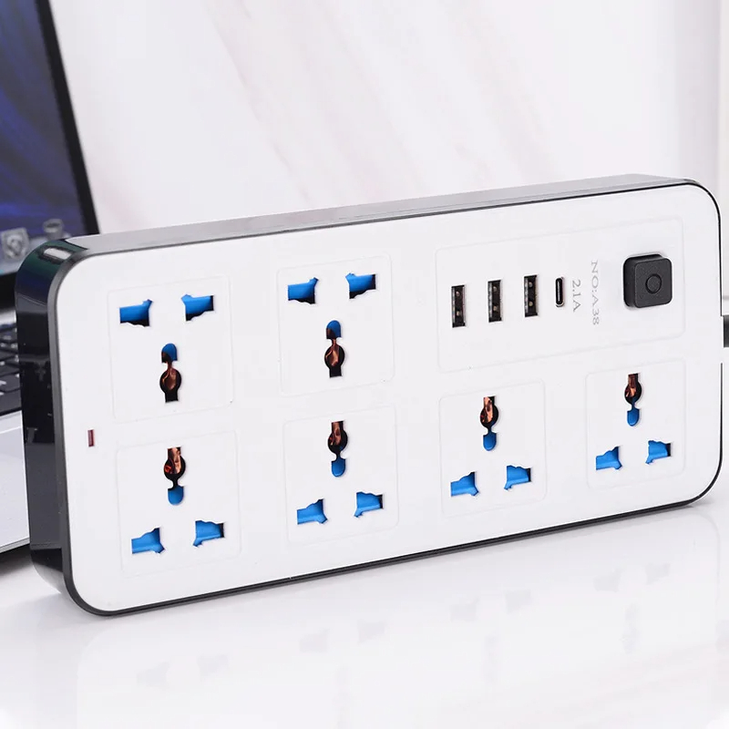 USB Multi Socket & USB Multi Plug With Wire Code 3 in 1 USB Ports Type ...