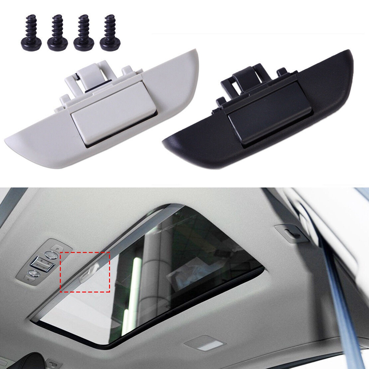 Rear Sunroof Shade Handle 4L0898924B for Audi Q7 2007 2008 2009 2010 ...