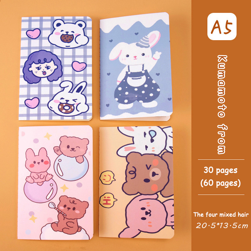 Creative A5 Notebook Cute Student Stationery Office Supplies Notepad ...