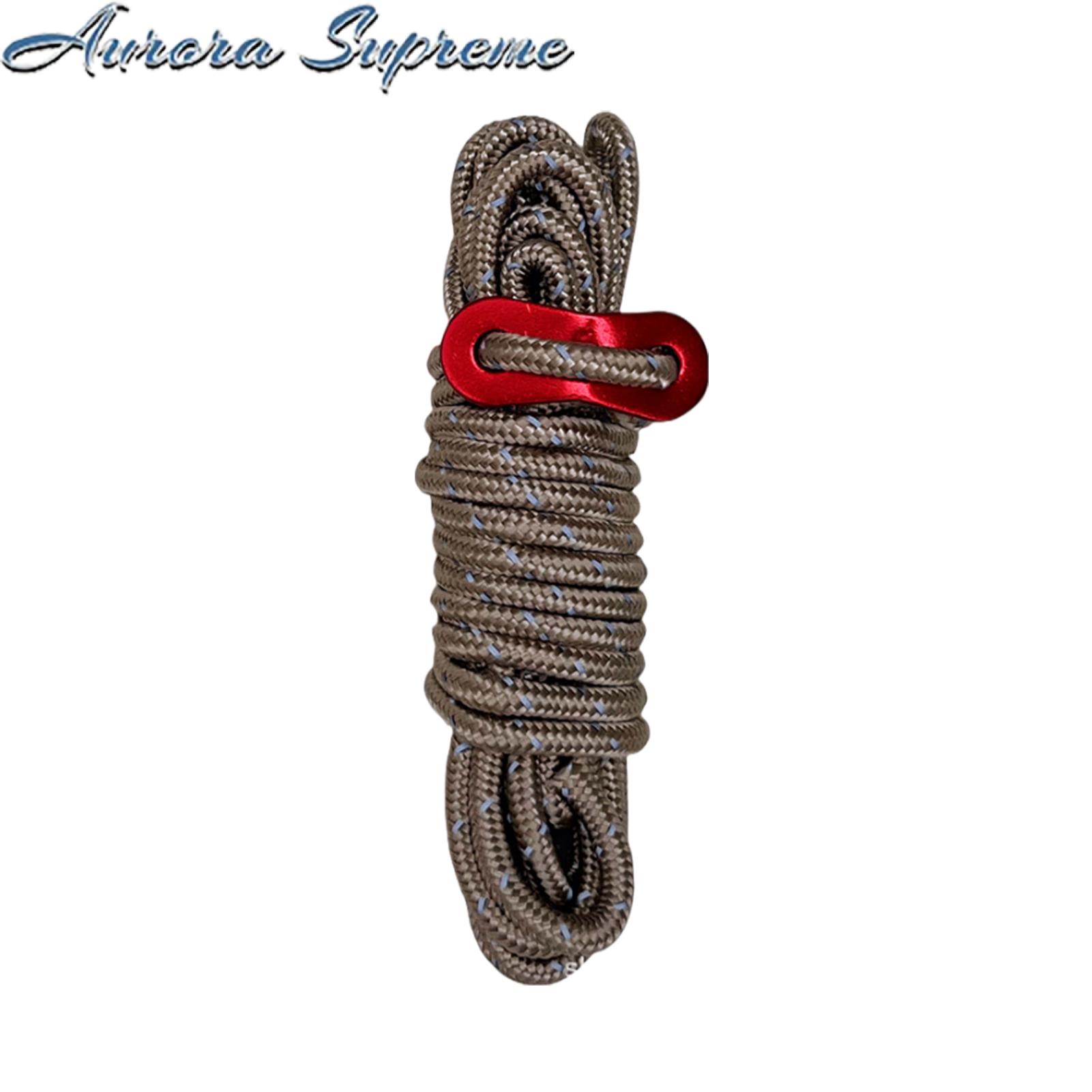 4mm thick canopy windproof rope reflective rope tent rope outdoor ...