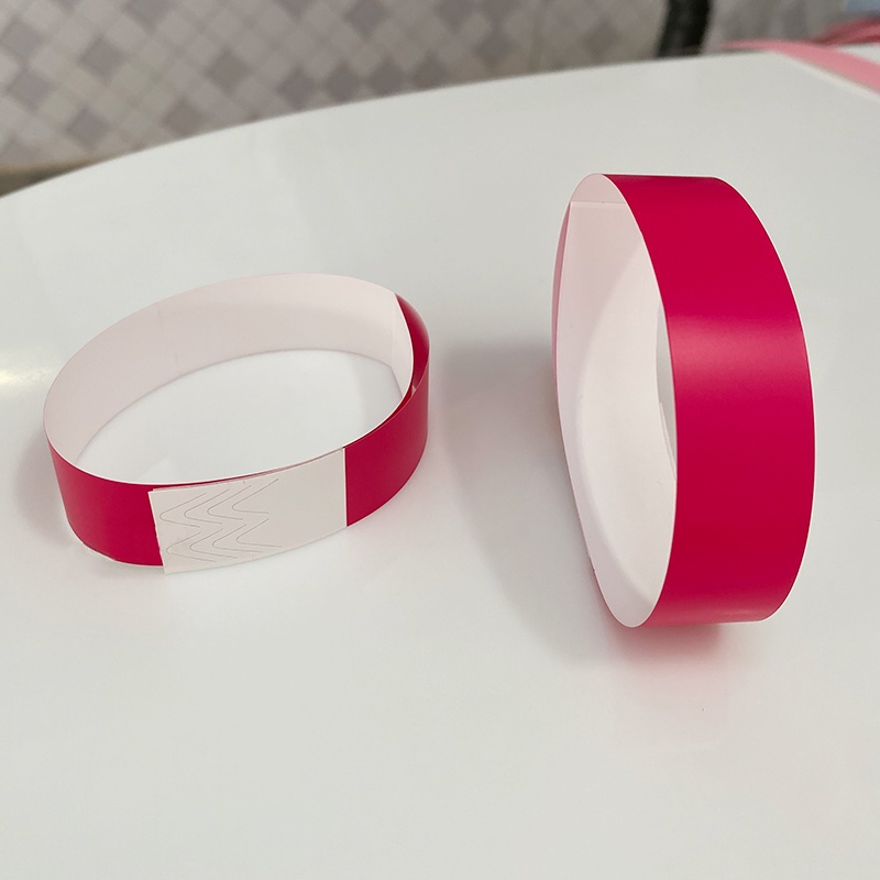 100pcs disposable wristband paper waterproof event wrist tyvek sticker ...