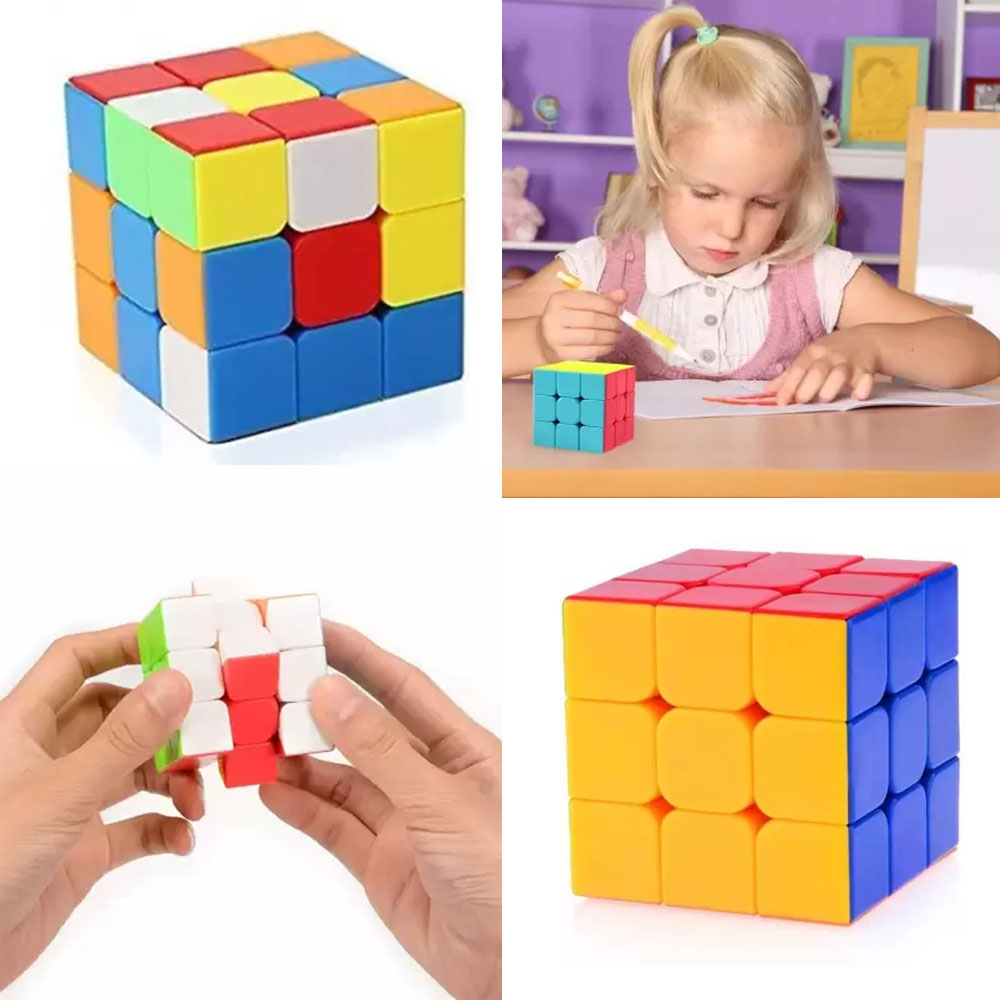 High Speed Extremely Smooth Magic Rubik Cube-Sticker less Professional ...