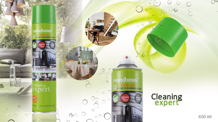 Handboss Universal Foam Cleaner with brush | Daraz.lk