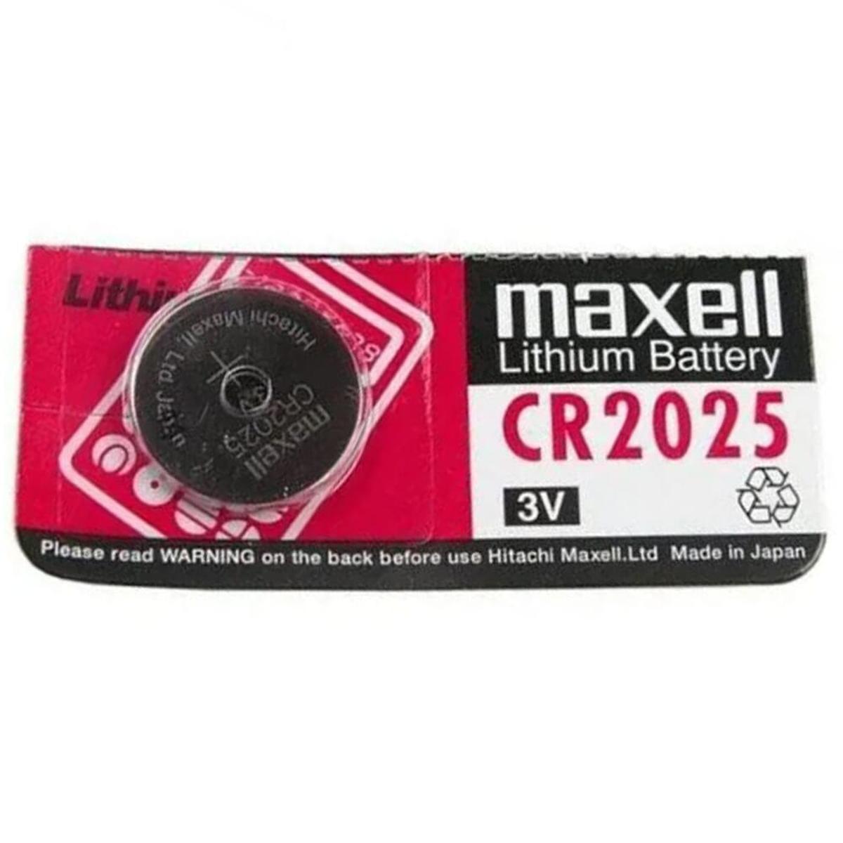 Maxell CR2025 3V Lithium Coin Battery Daraz.lk