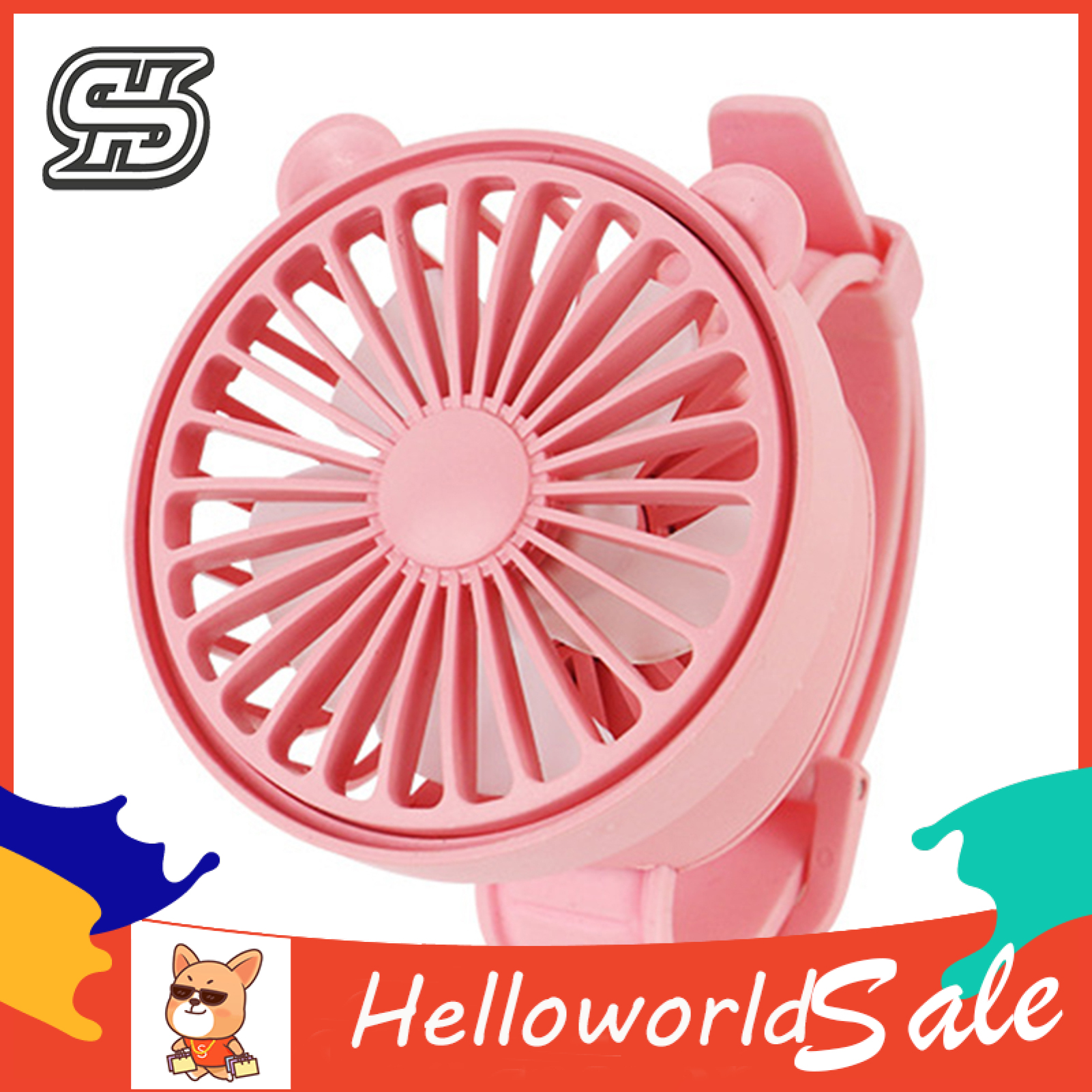 Helloworld 1 Set Watch Fan Multi-level Buckle Dense Grid USB Interface ...