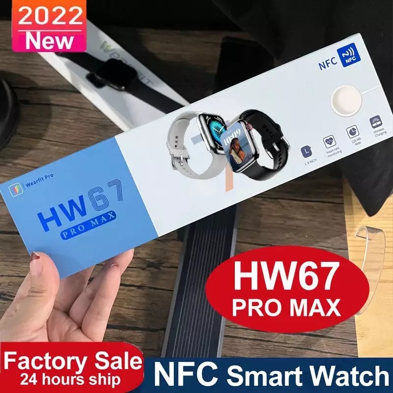 HW 67 Pro genuine Global Version 2022 Smart Watch Latest Version in ...