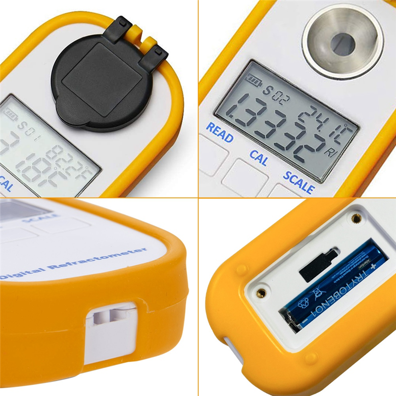 Measurement Instrument DR301 Portable Digital Honey Refractometer ...