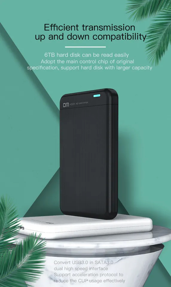 DM Life HD001 High speed SATA 3.0 to USB3.0 SSD HDD External hard drive ...