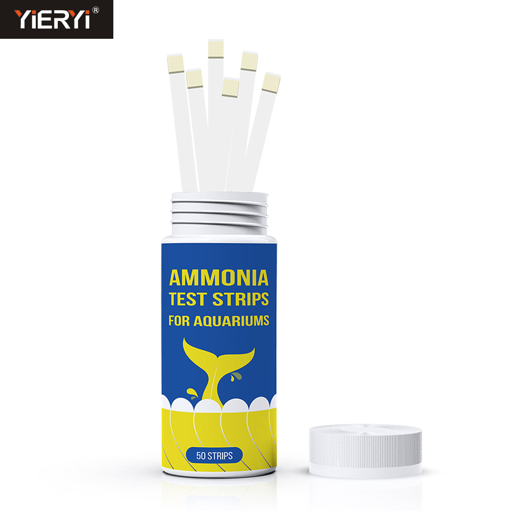 Ammonia Test Kit, 50 Strips Ammonia Test Strips for Saltwater and ...