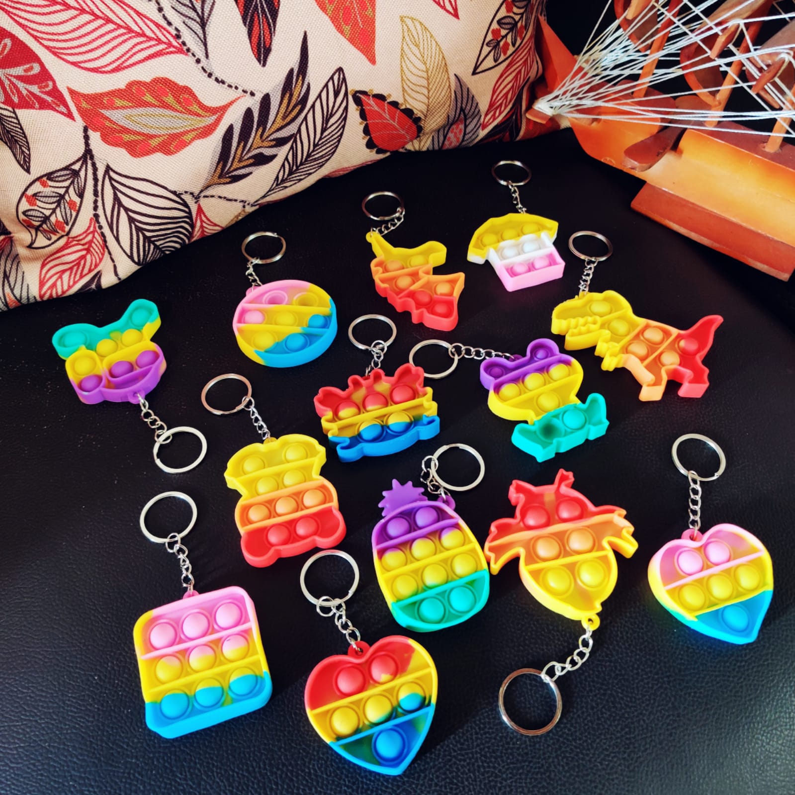 Popit Key Tags - Multi Design | Daraz.lk
