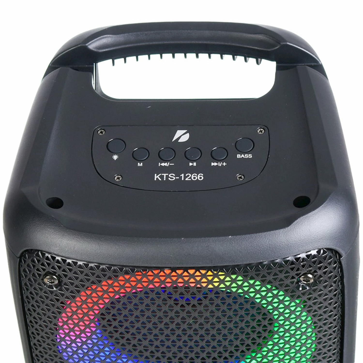 KTS-1266 Portable Wireless Bluetooth Speaker with Led Light RGB Support ...