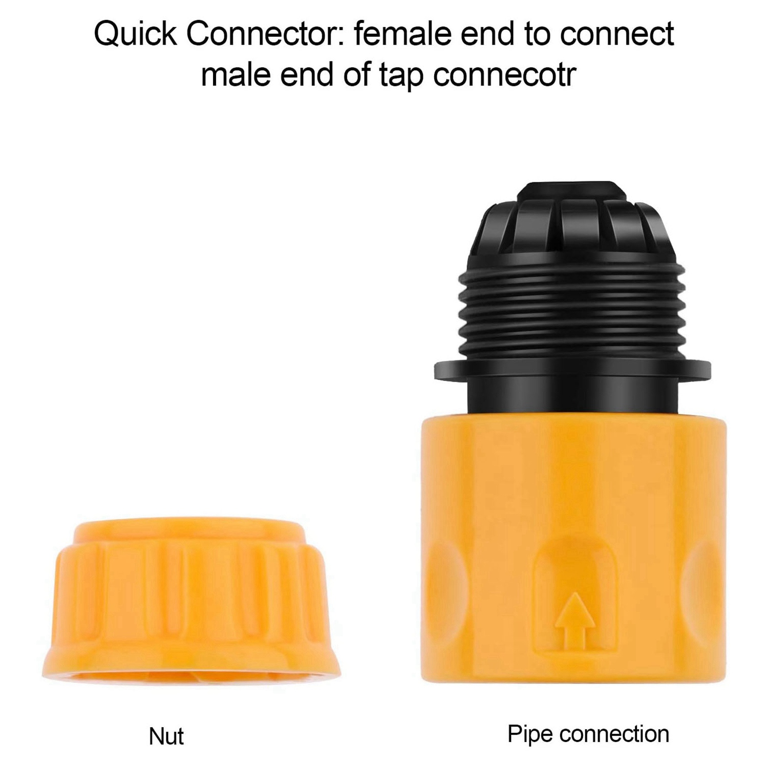 13 Pcs Plastic Garden Hose Tap Connector Kit for Join Garden Hose Pipe ...