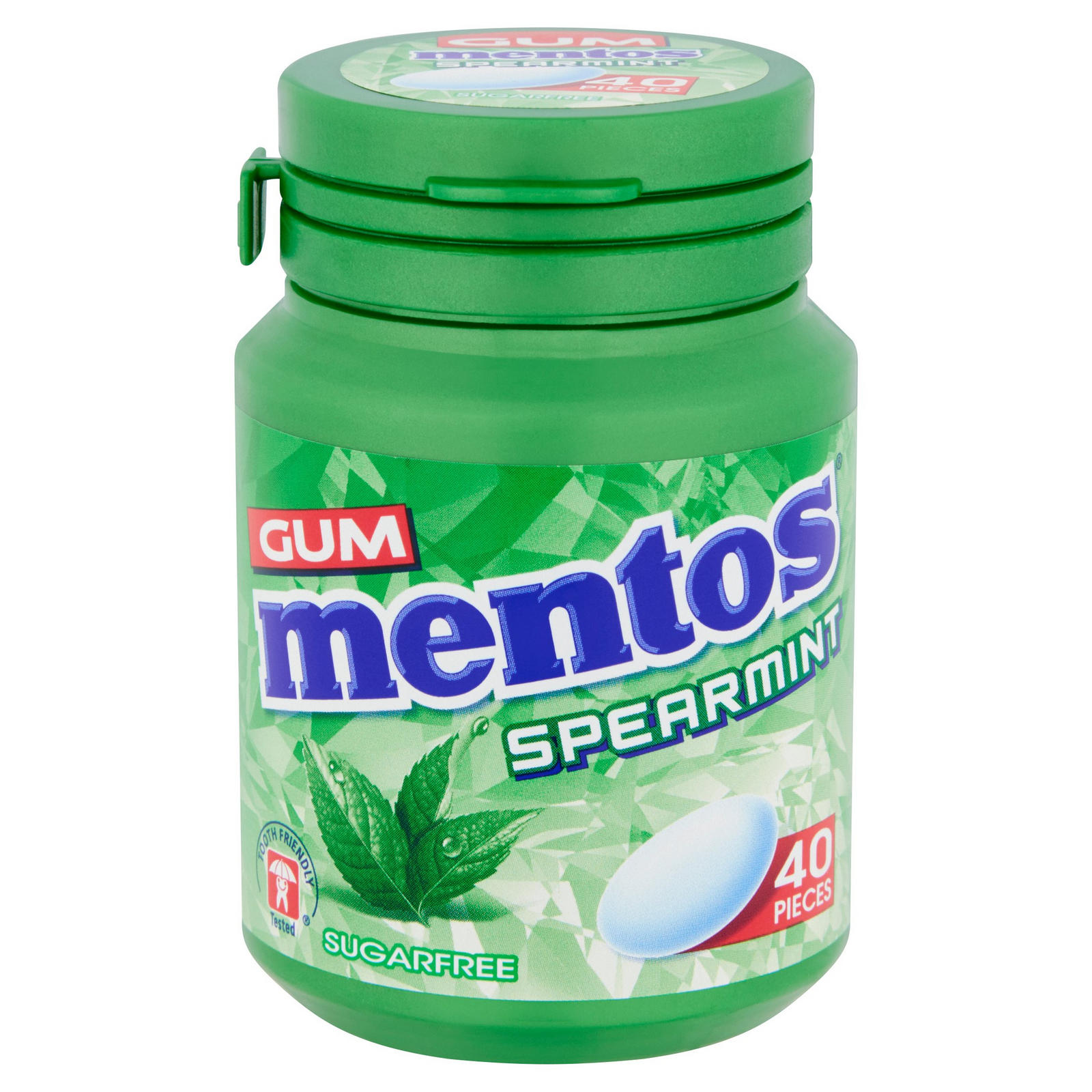 Mentos Spearmint SugarFree Gum 40 Pieces 56g | Daraz.lk