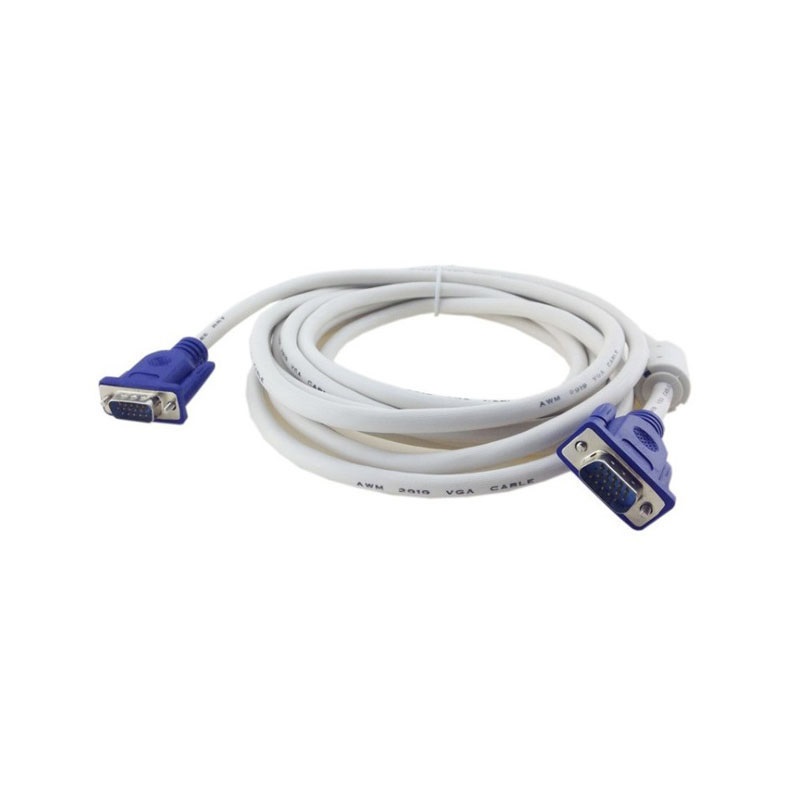 VGA Cable 3M (White) | Daraz.lk
