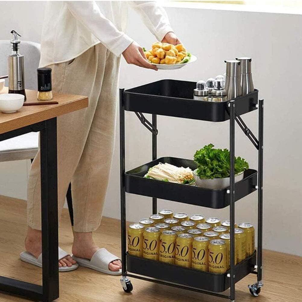 3 Tier Trolley Rack / Multipurpose 3 Tier Trolley Rack Foldable | Daraz.lk