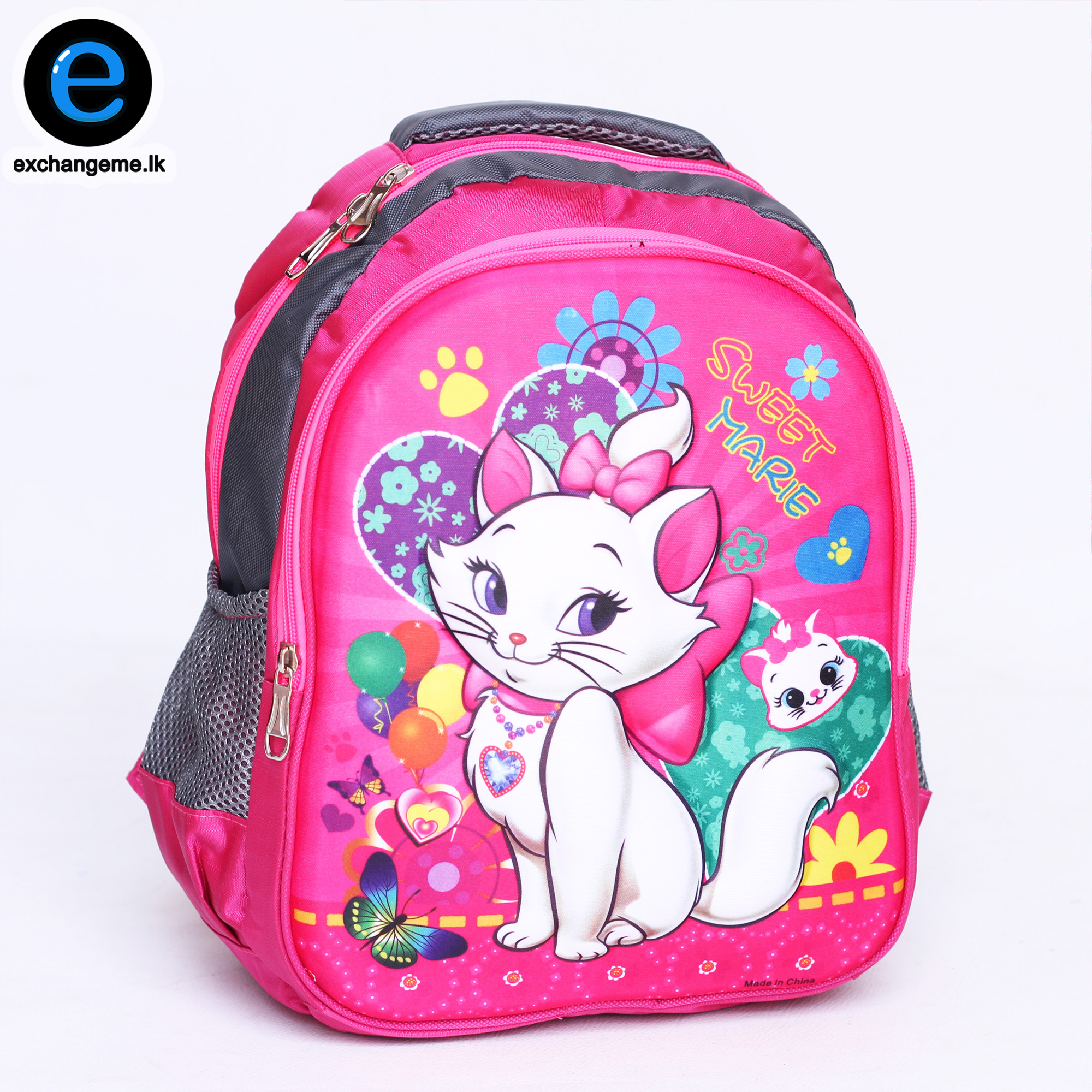 Embossed School Bag - Disney Cartoon Character Nursery Bag ...