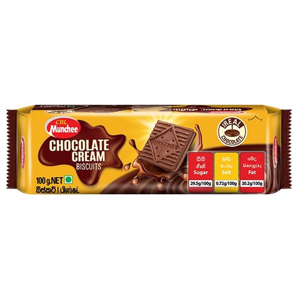 Munchee Chocolate Cream Biscuits 100g | Daraz.lk