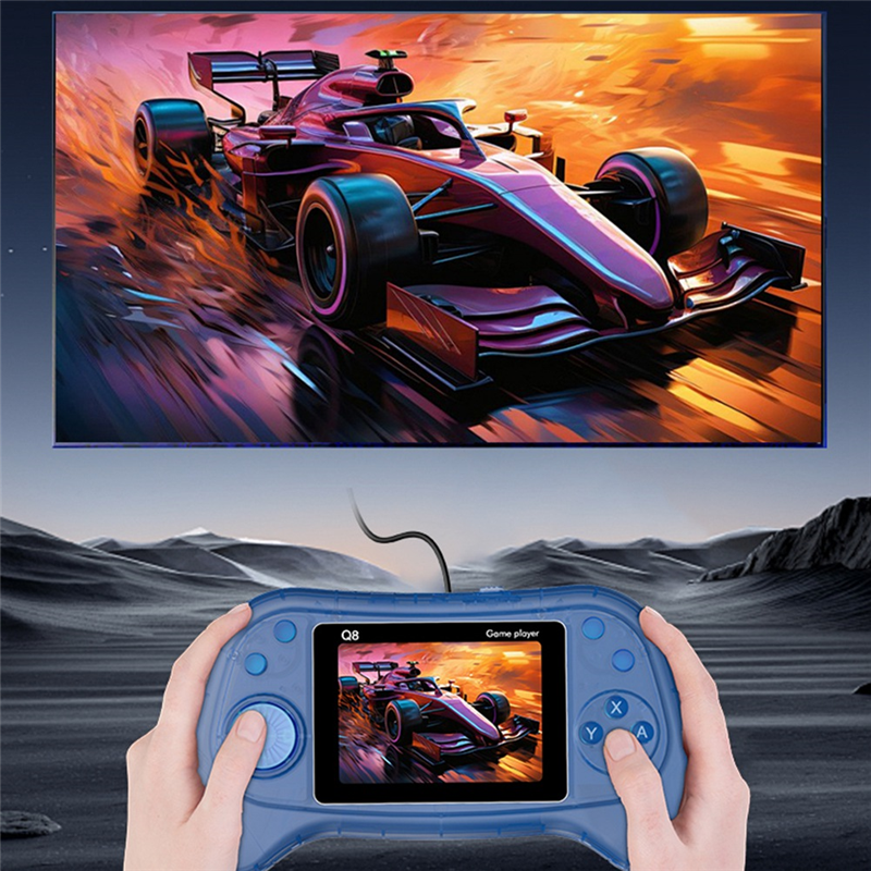 Q8 Handheld Game Console 3.0 Inch Screen 800-In-1 Classic Games 2 ...