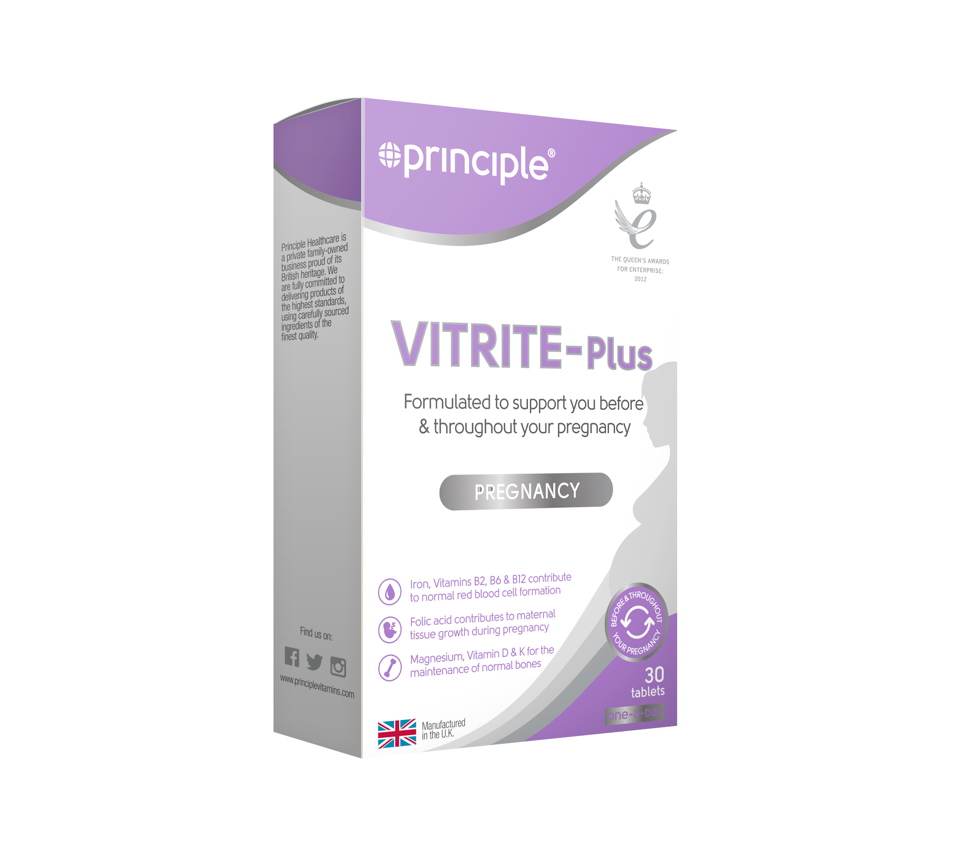 Principle Vitrite Plus For Pregnancy 30s | Daraz.lk