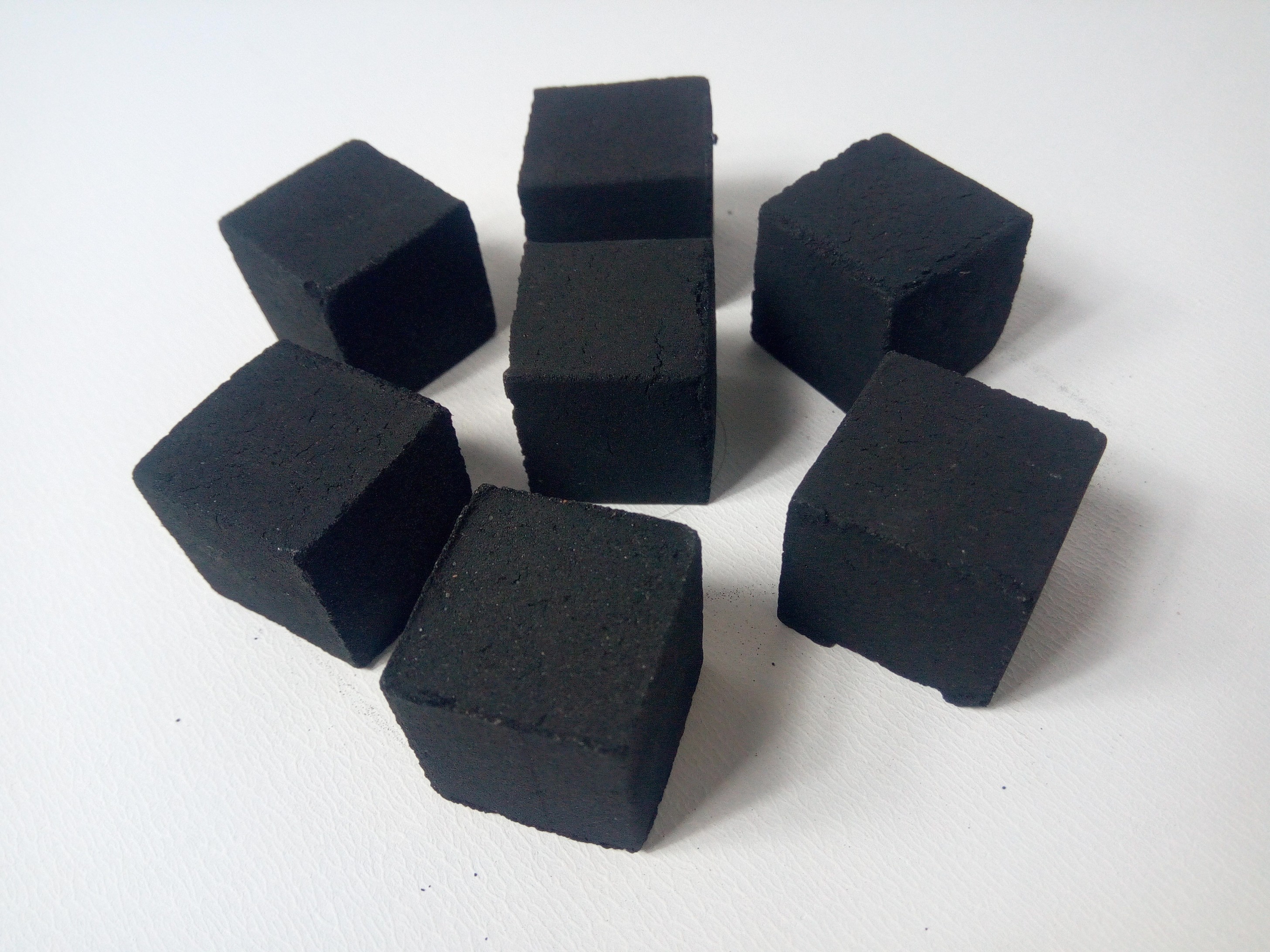 Cube Shaped Coconut Shell Charcoal Cube | Daraz.lk