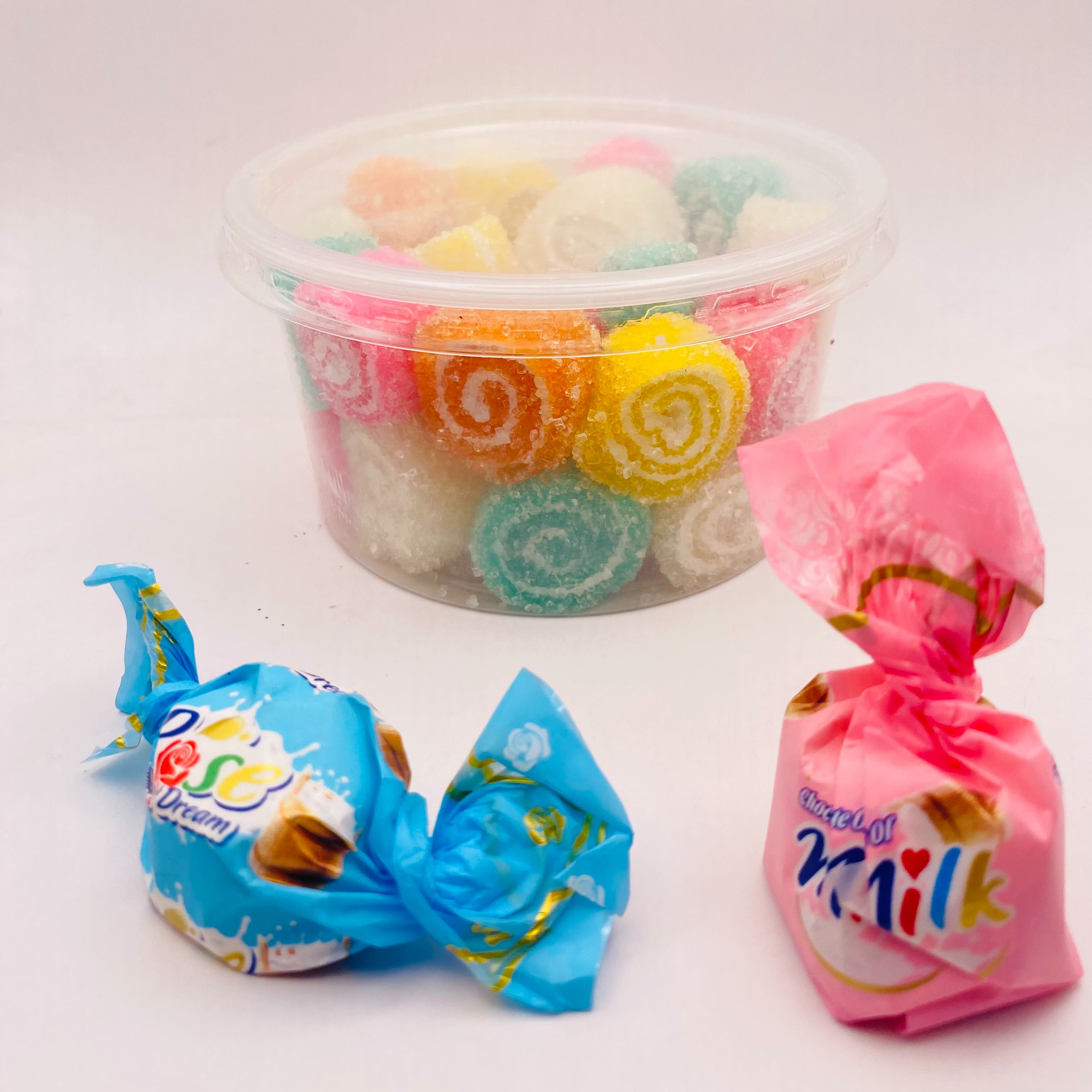 Rollo Jujubes 150g Tub 25+ pcs Candy Sweets Birthday Kids Child Sugary ...