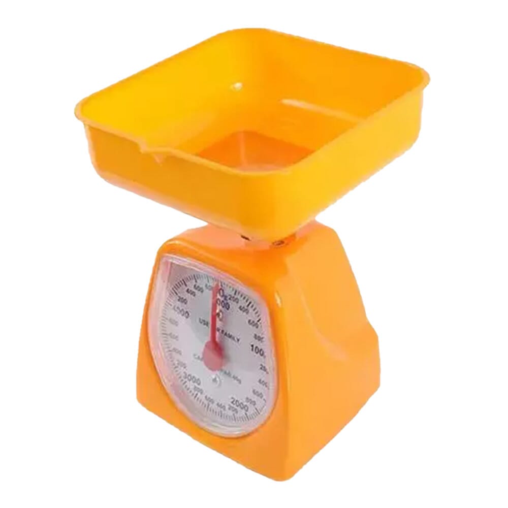 Kitchen Scale Plastic Analog Weighing Scale Up to 5Kg | Daraz.lk