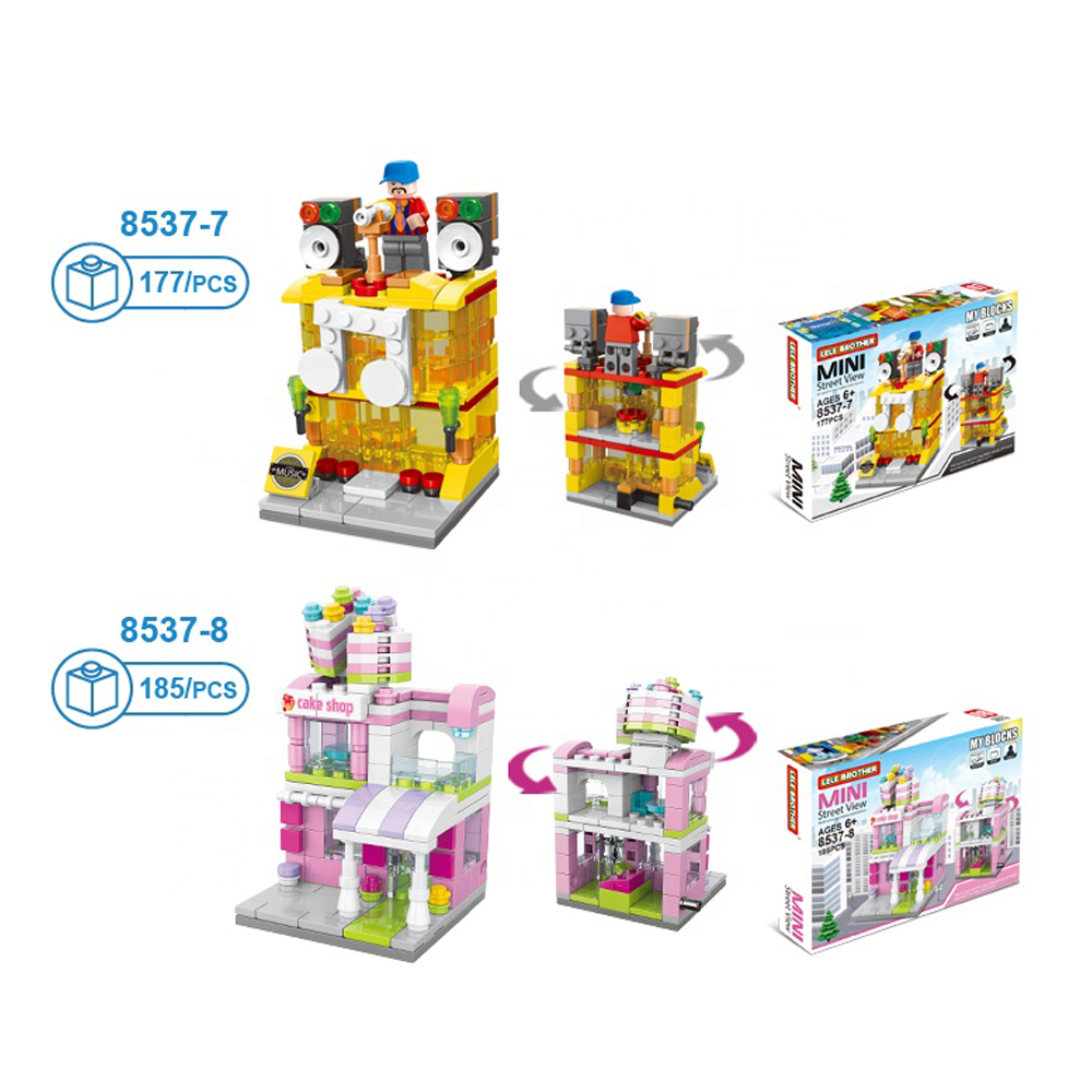 Mini Steet View Brick/Block/Lego Set (1 Pack) | Daraz.lk