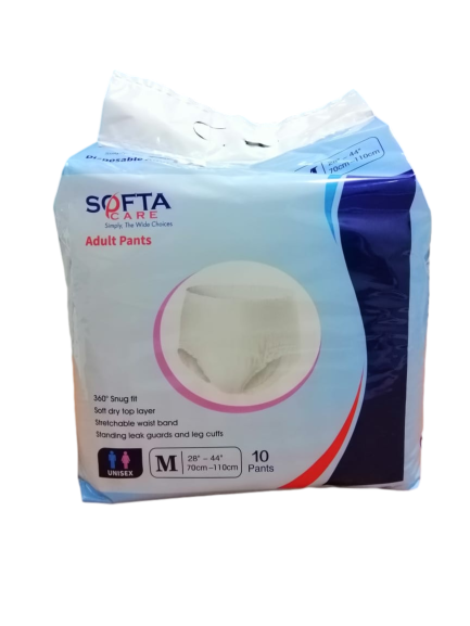 Adult Diaper Pants Medium 10 Pack - Softa Care | Daraz.lk