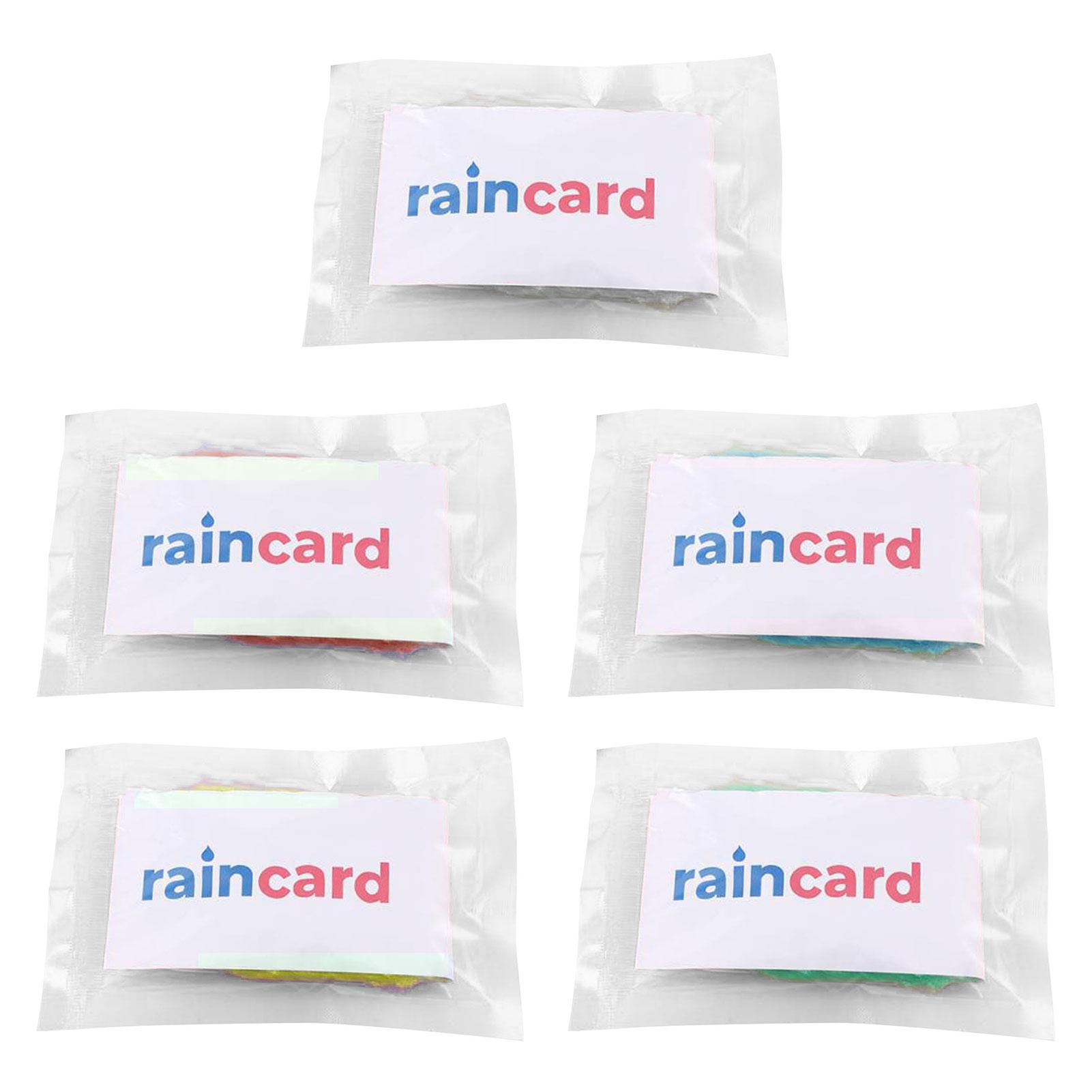 Quorrae Outdoor Rain Cards Mini Disposable Style Outdoor Rain Cards ...