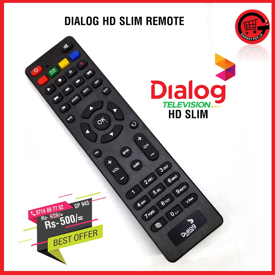 Dialog remote | Daraz.lk: Buy Online at Best Prices in Srilanka | Daraz.lk