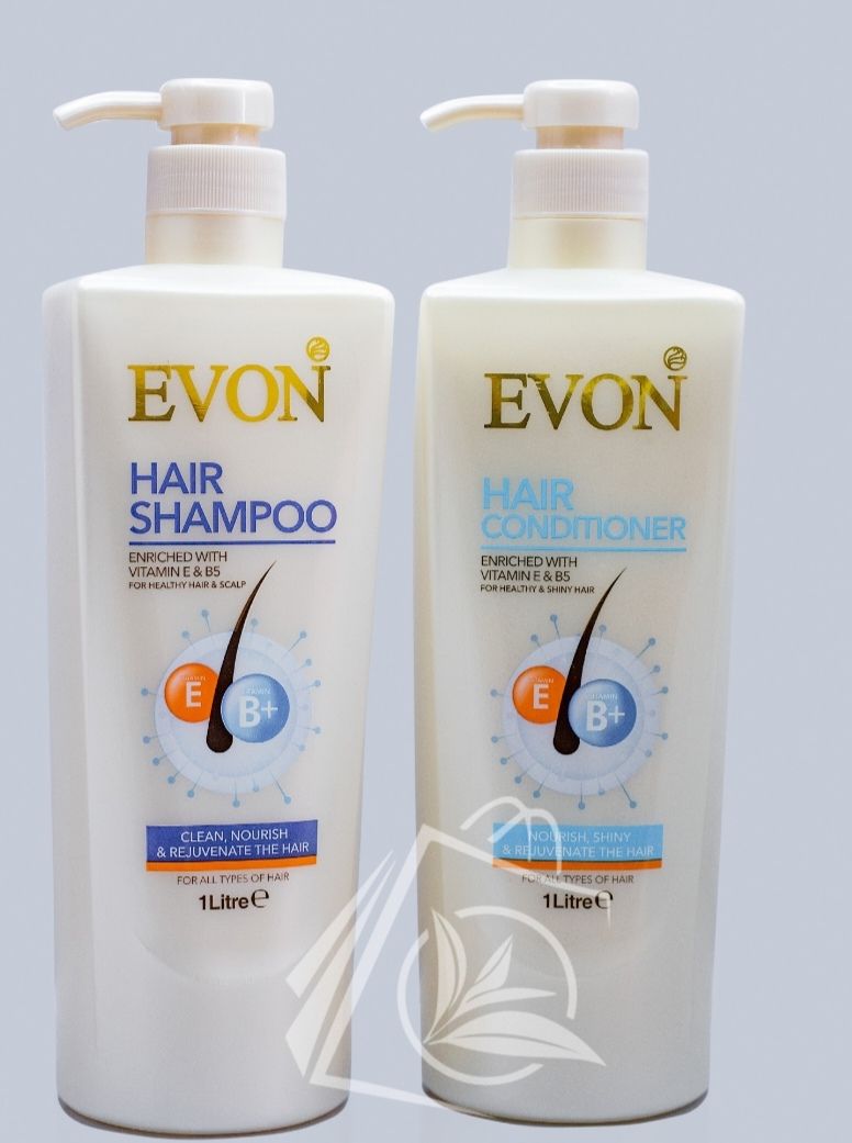 Evon largest 1 litre shampoo and conditioner | Daraz.lk