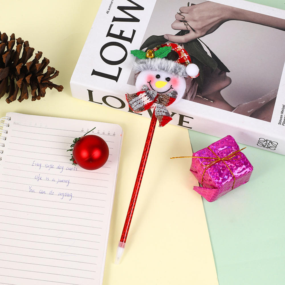 Cute Decoration Christmas Pen Collectible Cartoon Design Ballpoint Ink ...