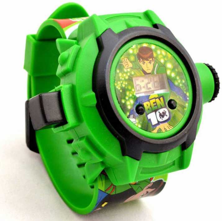 Kids Ben 10 Display Project Watch For Kids - Cartoon Watch For Boys ...
