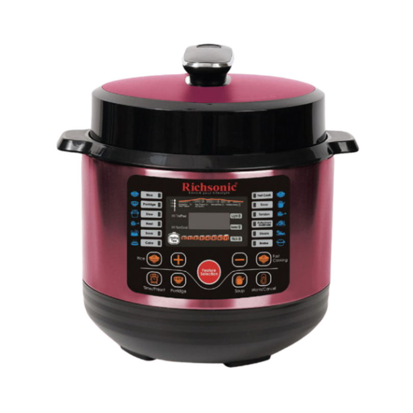 Premium Metalic 6 Liter Multi-cooker with warranty (15 in 1) | Daraz.lk