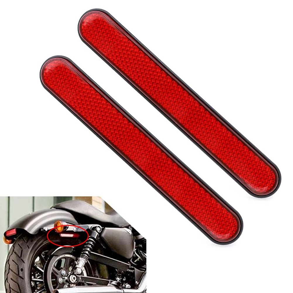 Motorcycle Front Fork Reflector Sticker Lower Legs Slider Safety ...